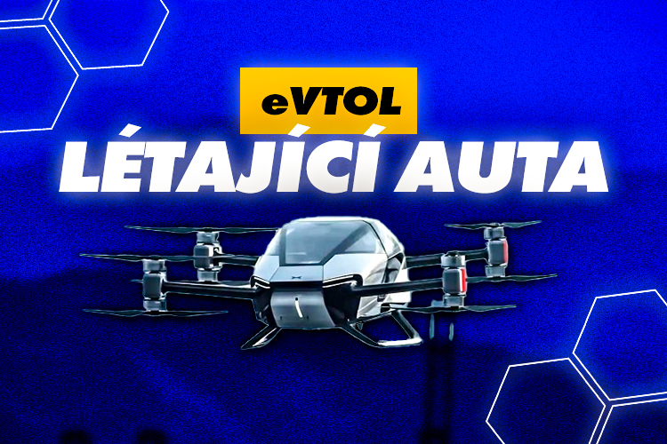 Létající auta (eVTOL) už pomalu klepou na dveře! Kterými drony pro ...